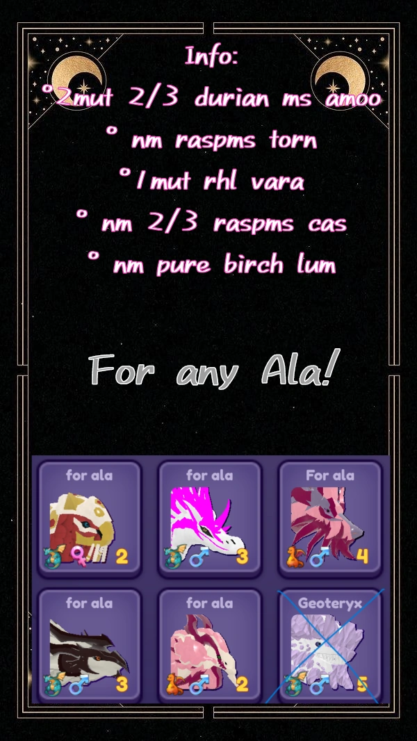 LF: NM Ala only! | Fandom