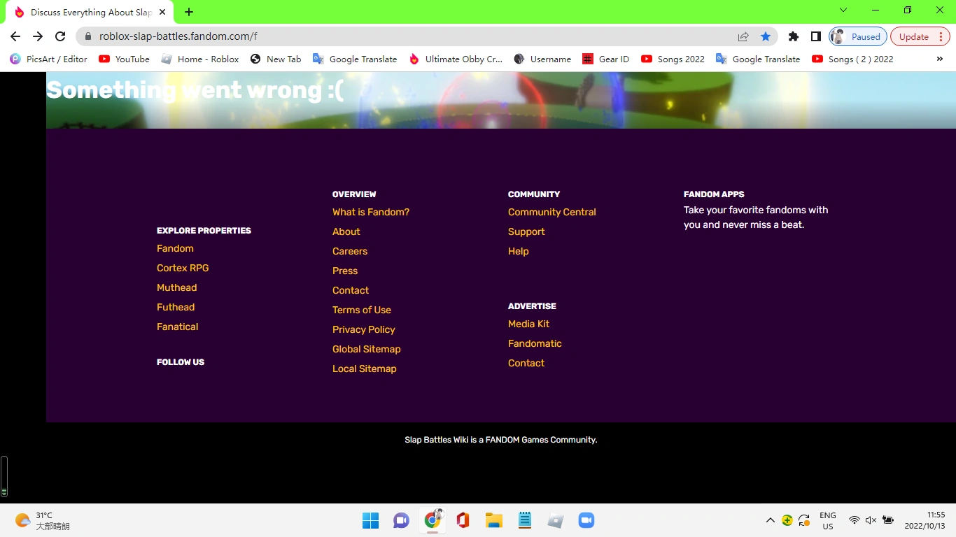 What it looked like when editing your broken poll -sob- | Fandom