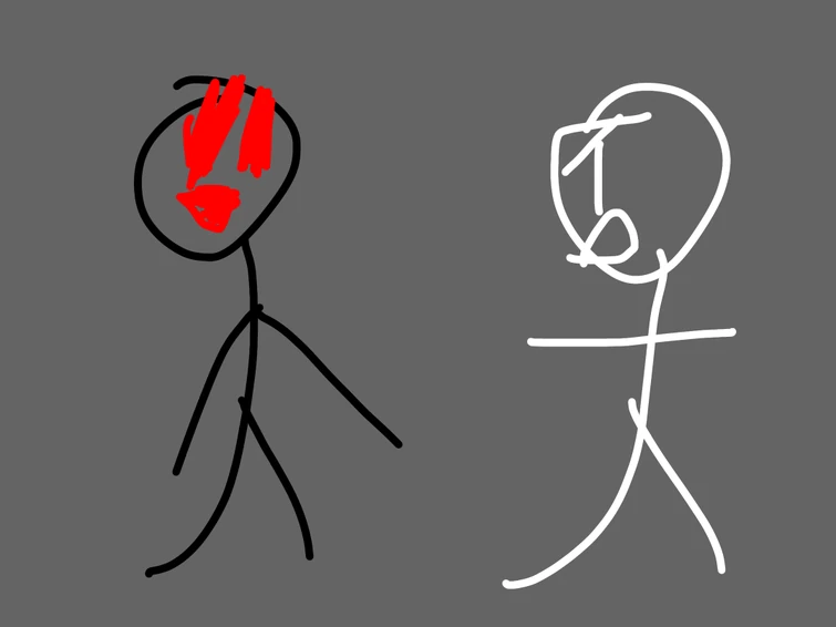 Stickman Aethos Evan Is On The Left And Steve Is On The Right | Fandom