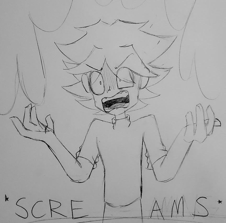 decently drawn screaming face! yayy | Fandom