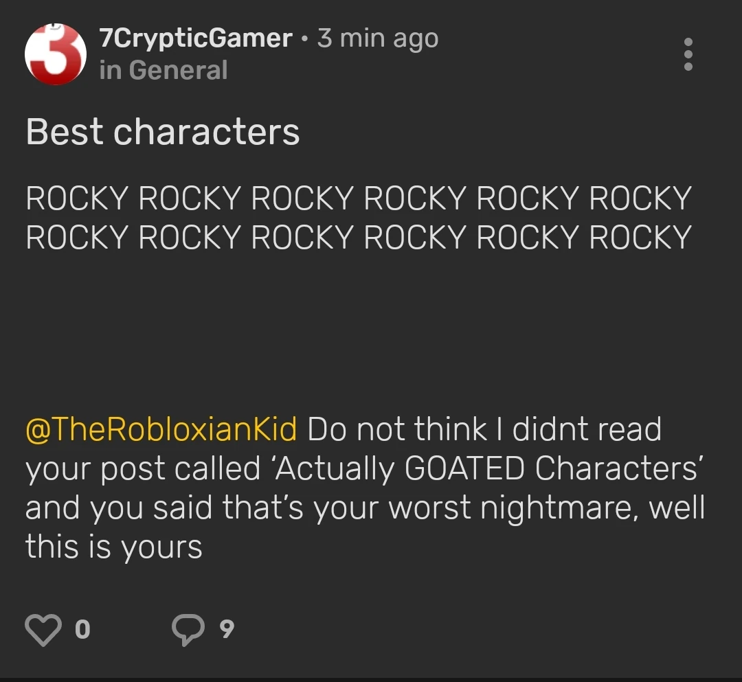 Most sane Rocky fan | Fandom