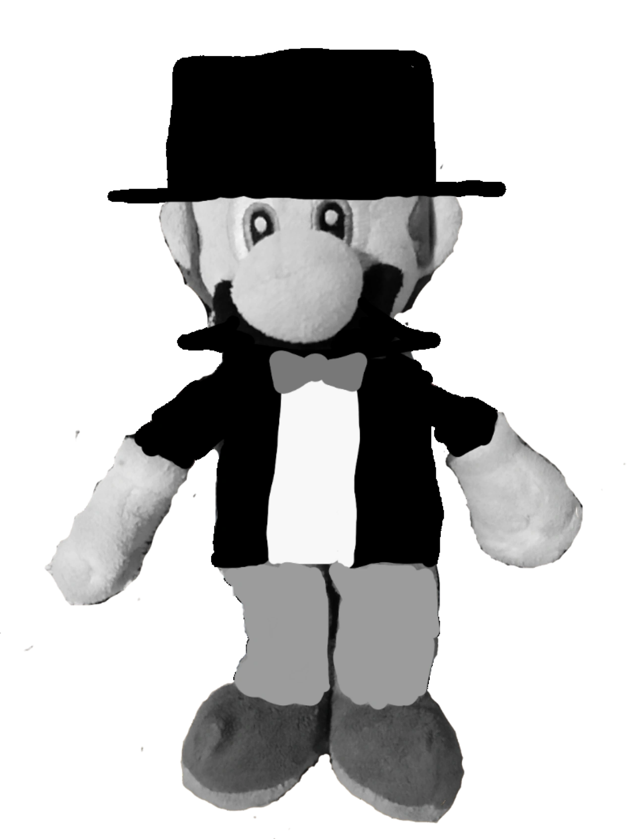 I made Mario and Luigi's Ancestors by editing my Mario Plush from my ...