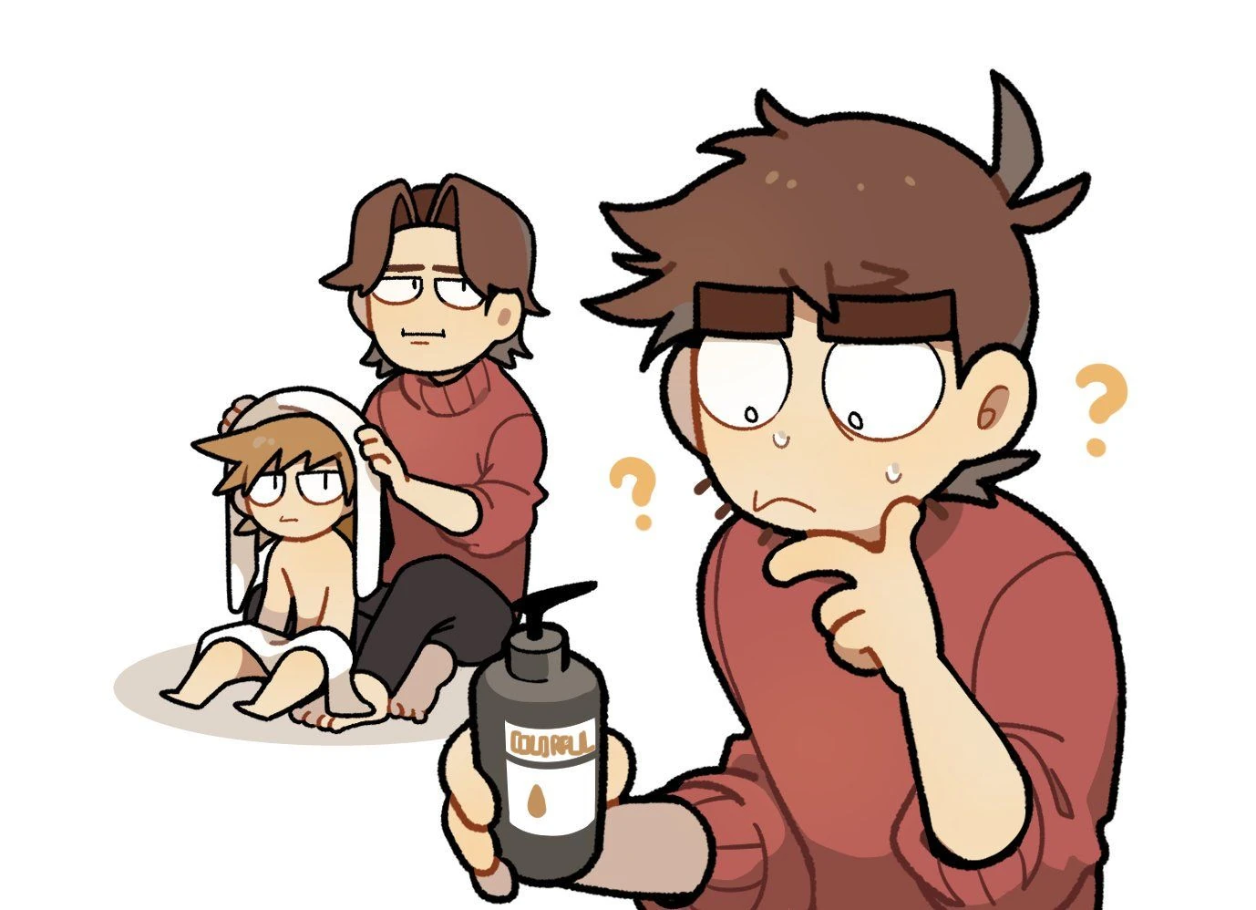 Why tord has light brown hair. | Fandom