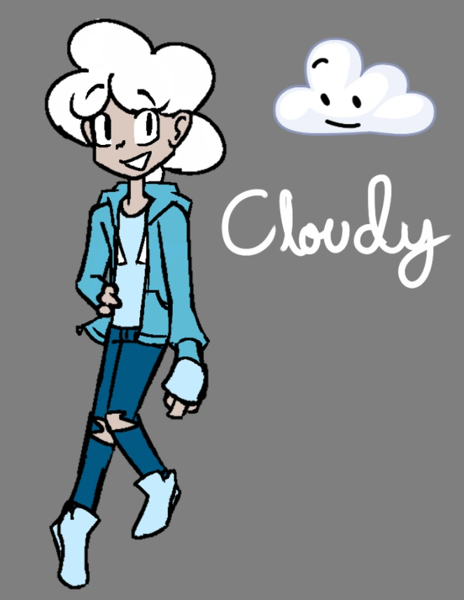 Gijinka evolution 15: Cloudy | Fandom