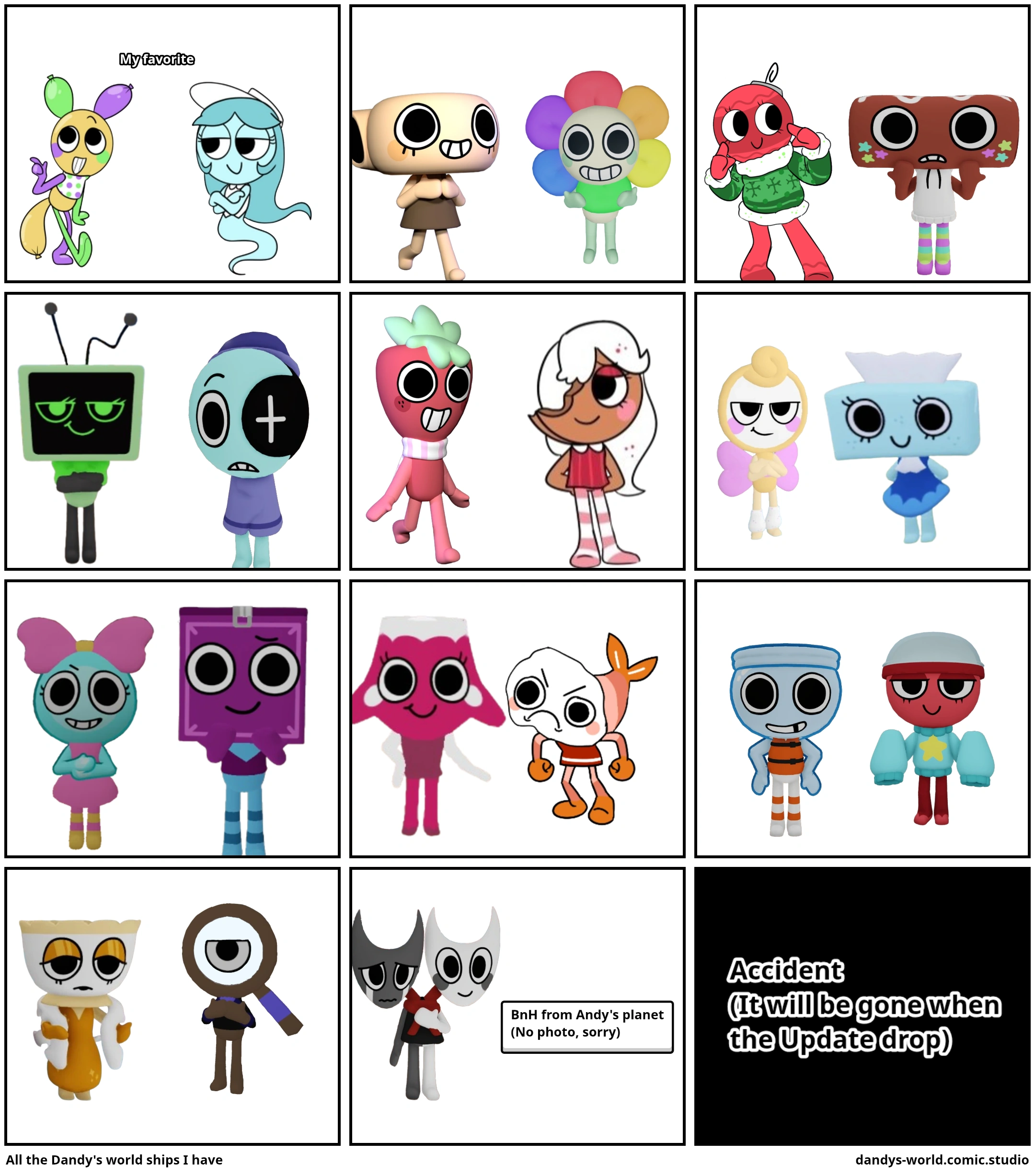 All the Dandy's World ships I have | Fandom