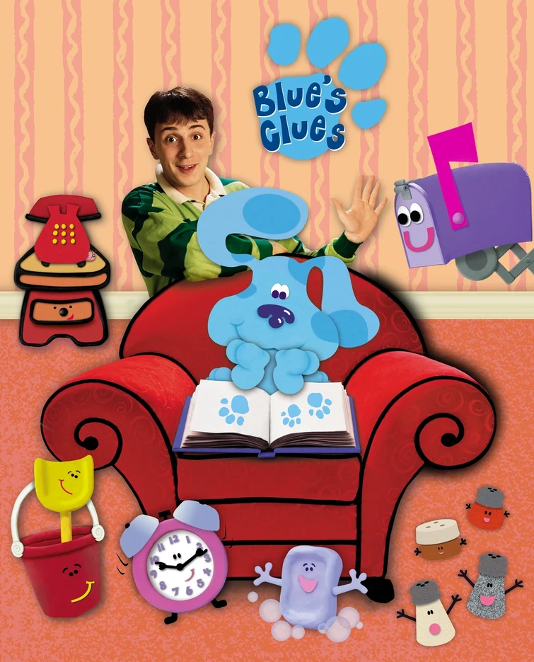 Happy 29th Anniversary to Nick Jr.'s Blue's Clues released on September ...