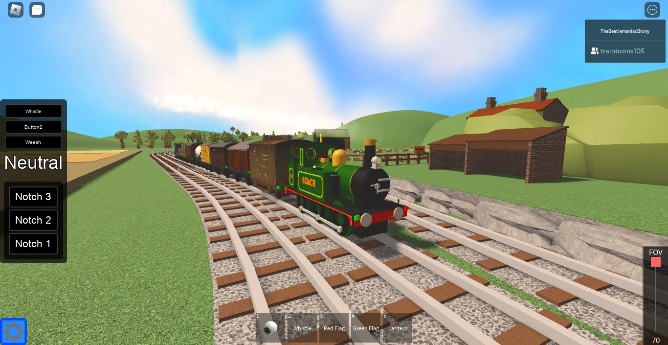Bluebell pulling a goods train (BTWF) | Fandom