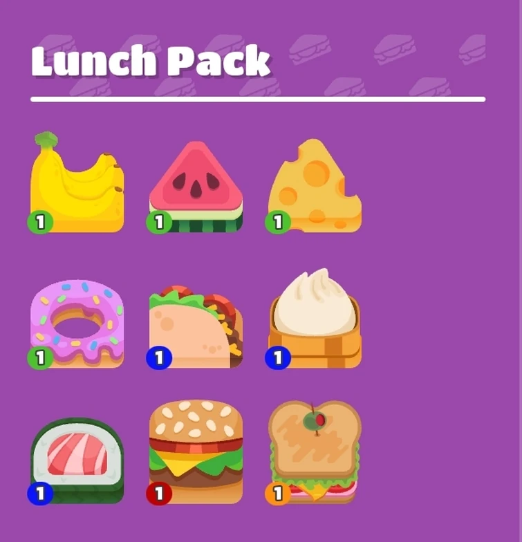 Completed Lunch Pack in one day | Fandom