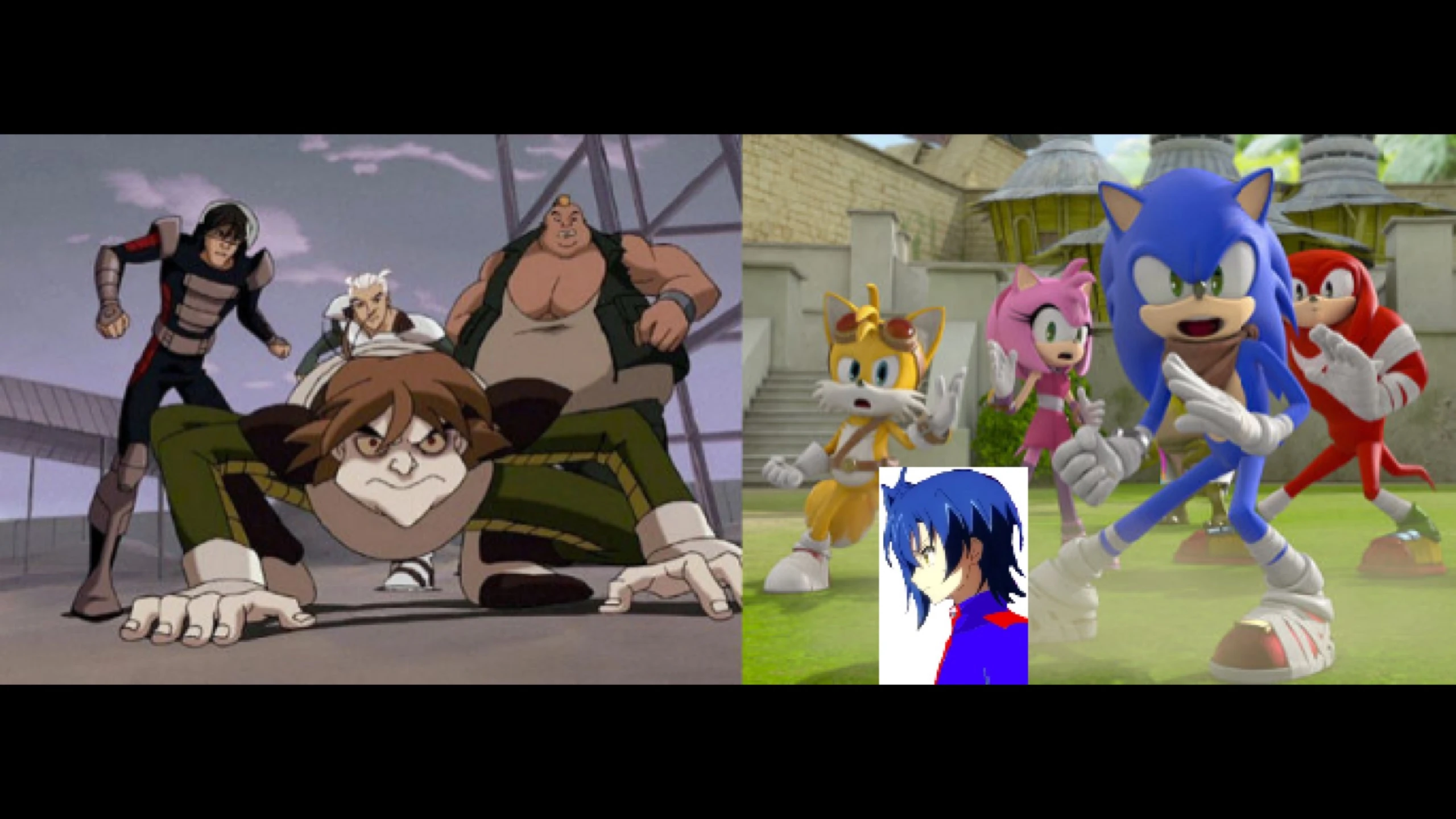 Artem please do team sonic and Tyler vs the brotherhood of Evil Mutants ...