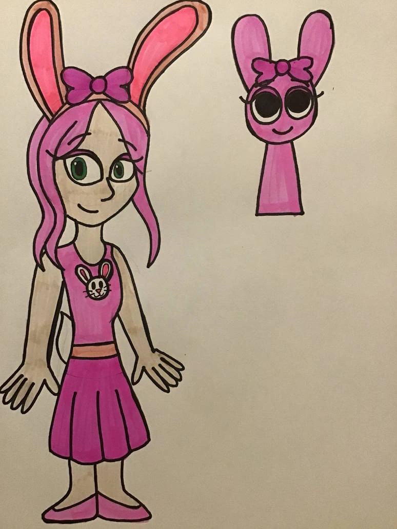 Tigeressbird324 humanized sprunki part 14:pinki | Fandom