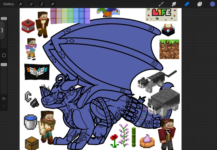 And you thought my Grian ref had a bunch of reference pics | Fandom