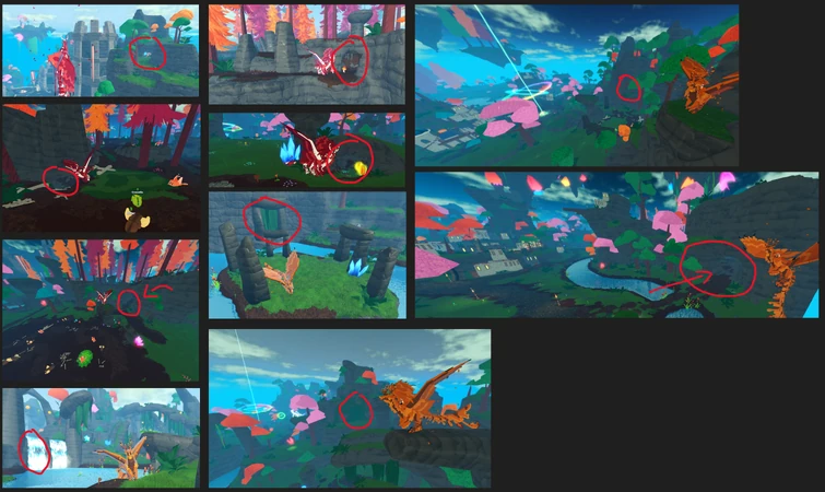 anyone know where all the chest spots in grassland and origins are ...