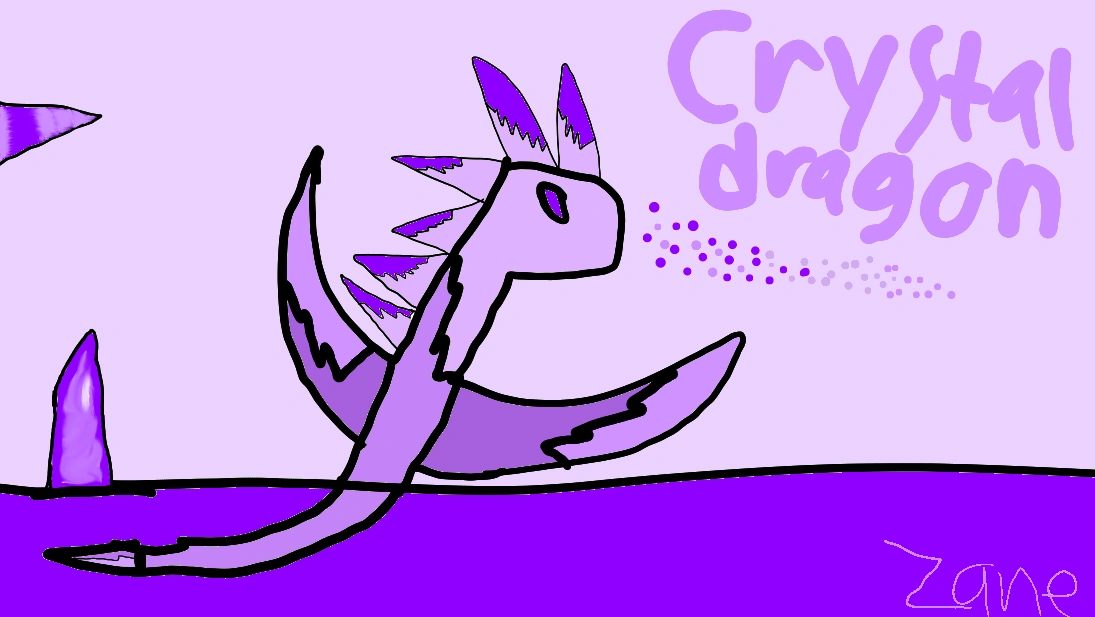 crystal dragon art | Fandom