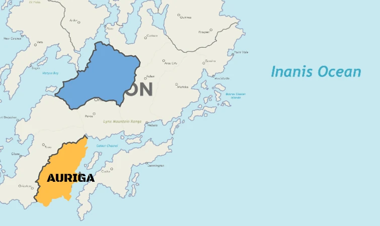 Map of Auriga and Partial Orion in google slides | Fandom