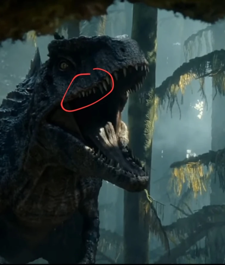 Apparently, JWD Giganotosaurus had ragged tooth. | Fandom