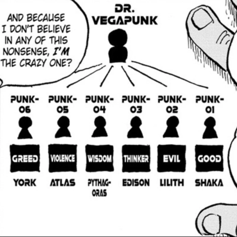 How can there be more than just one vegapunk and what kind of IQ does ...