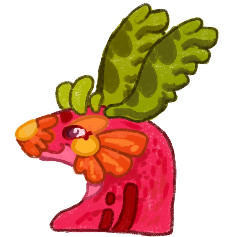 nimoona redesign pomegranate thing | Fandom