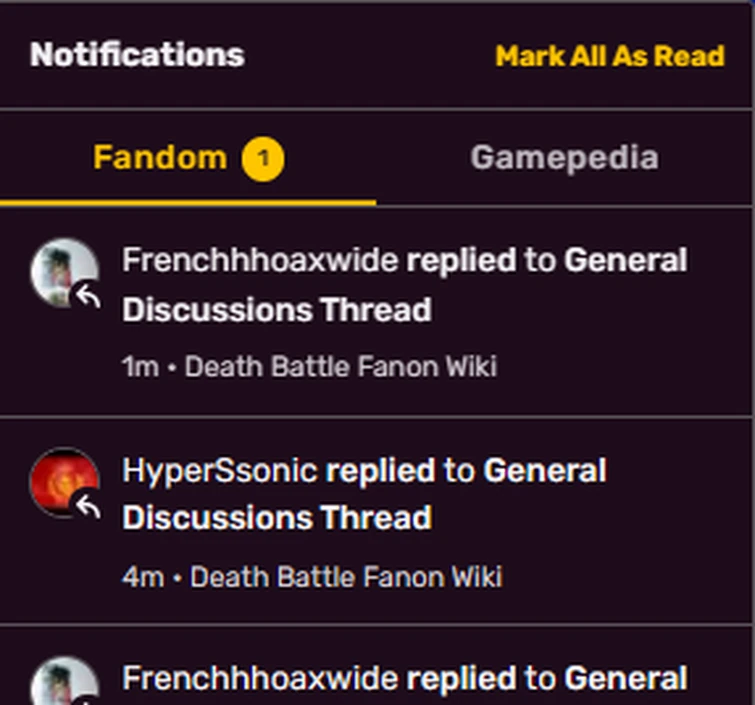 General Discussions Thread | Fandom