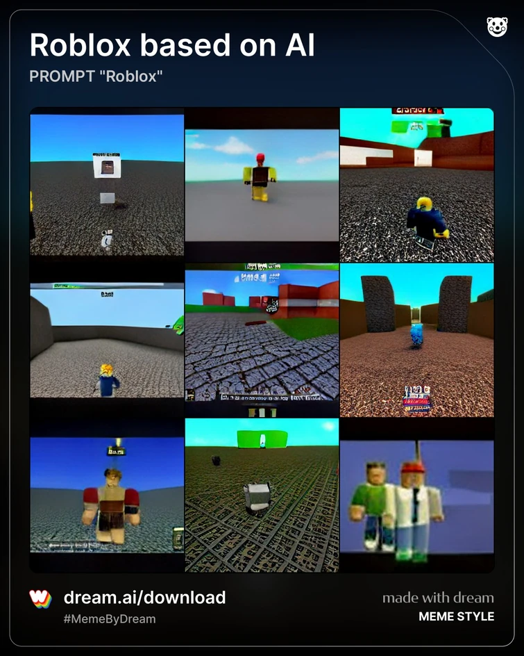 roblox based on AI [Wombo AI] | Fandom