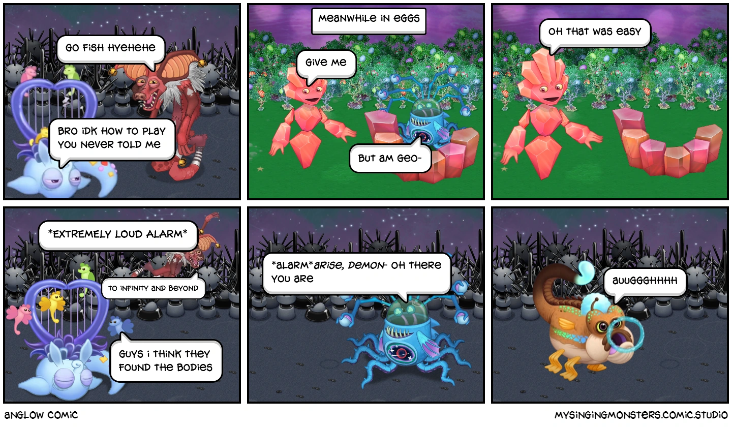 A comic a monster: Anglow | Fandom