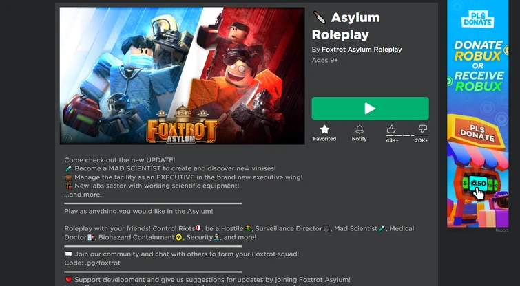 Discuss Everything About Roblox Item Asylum Wiki | Fandom
