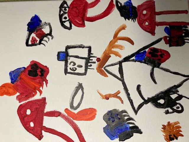 Bss Painting: Chaos in Mushroom Field | Fandom