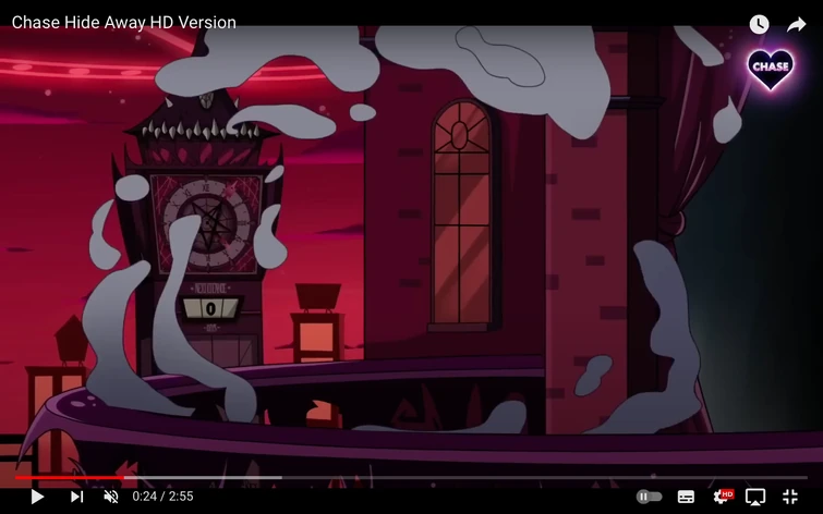 Comparing the Hazbin Hotel pilot backgrounds and their traced ...