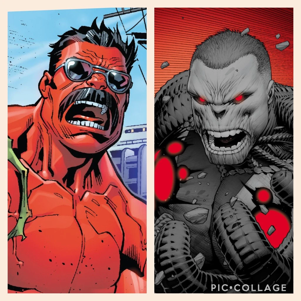 Marvel vs DC: Red Hulk vs Damage | Fandom
