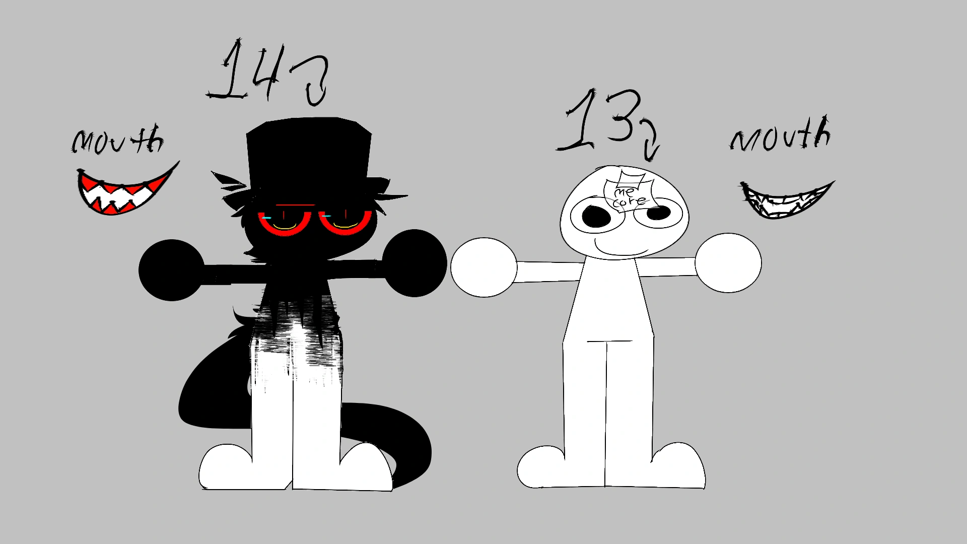 i dare you to draw these two | Fandom