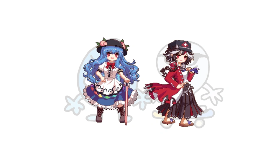 Help why does Tenshi and Seija look cute together | Fandom