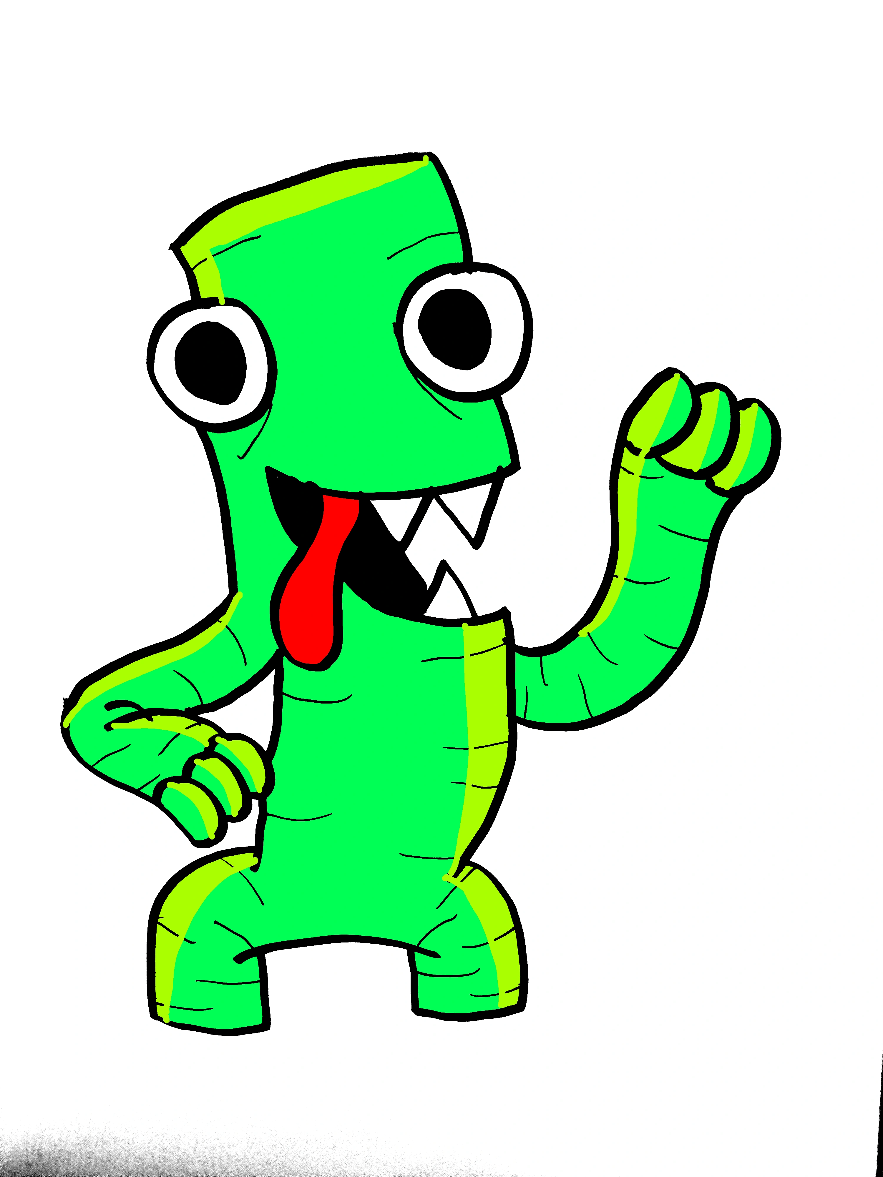 My digital drawing of Green | Fandom