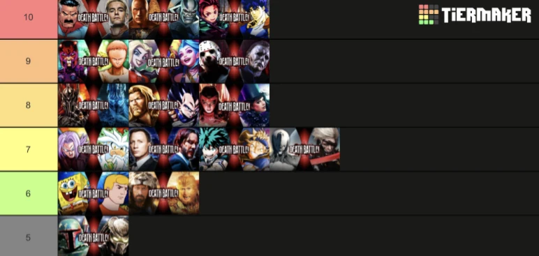 Ranking death battle season nine in terms of deaths. | Fandom