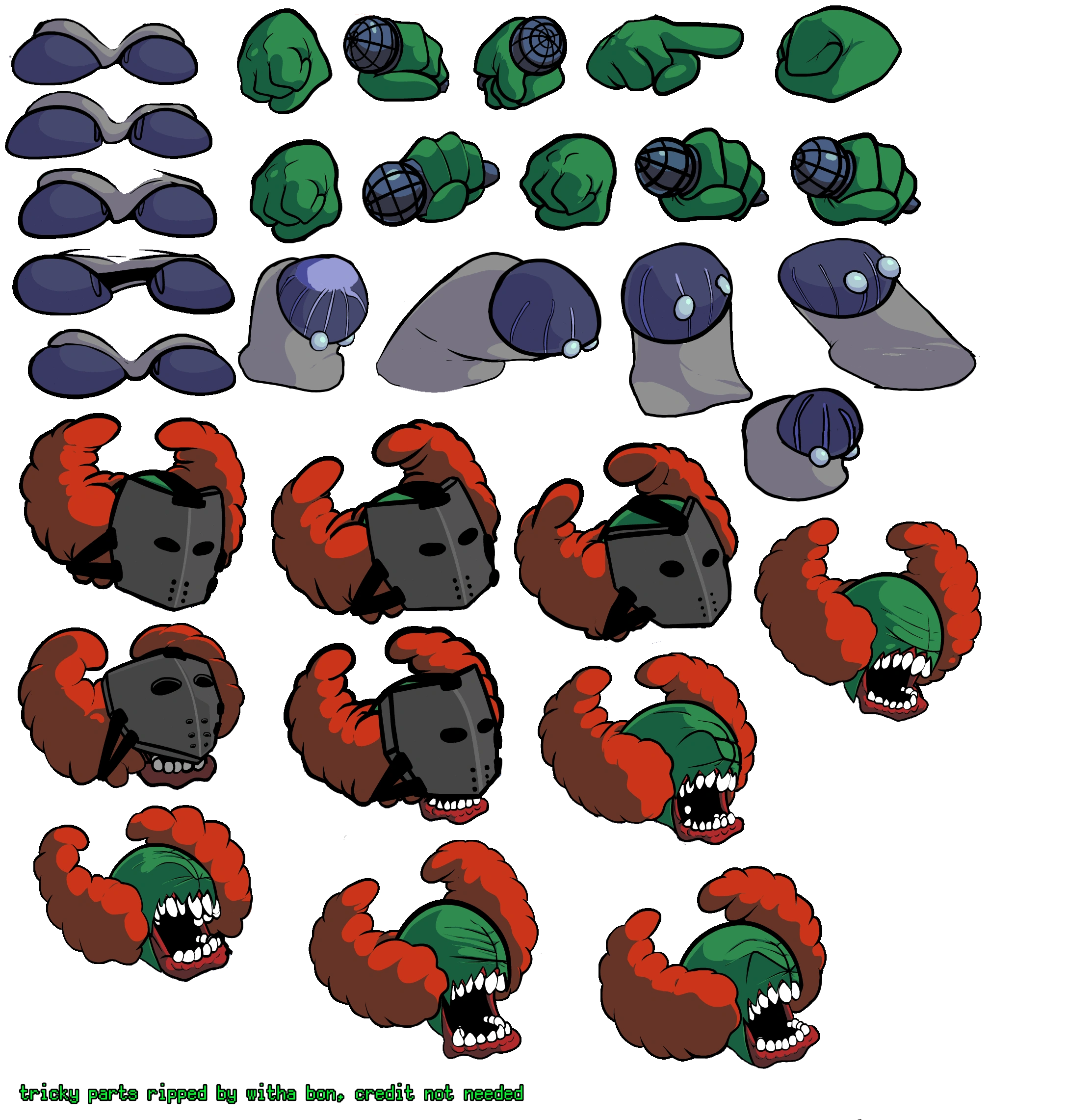 Tricky ripped parts | Fandom