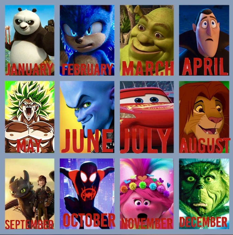 Your animated movie character based on your month | Fandom