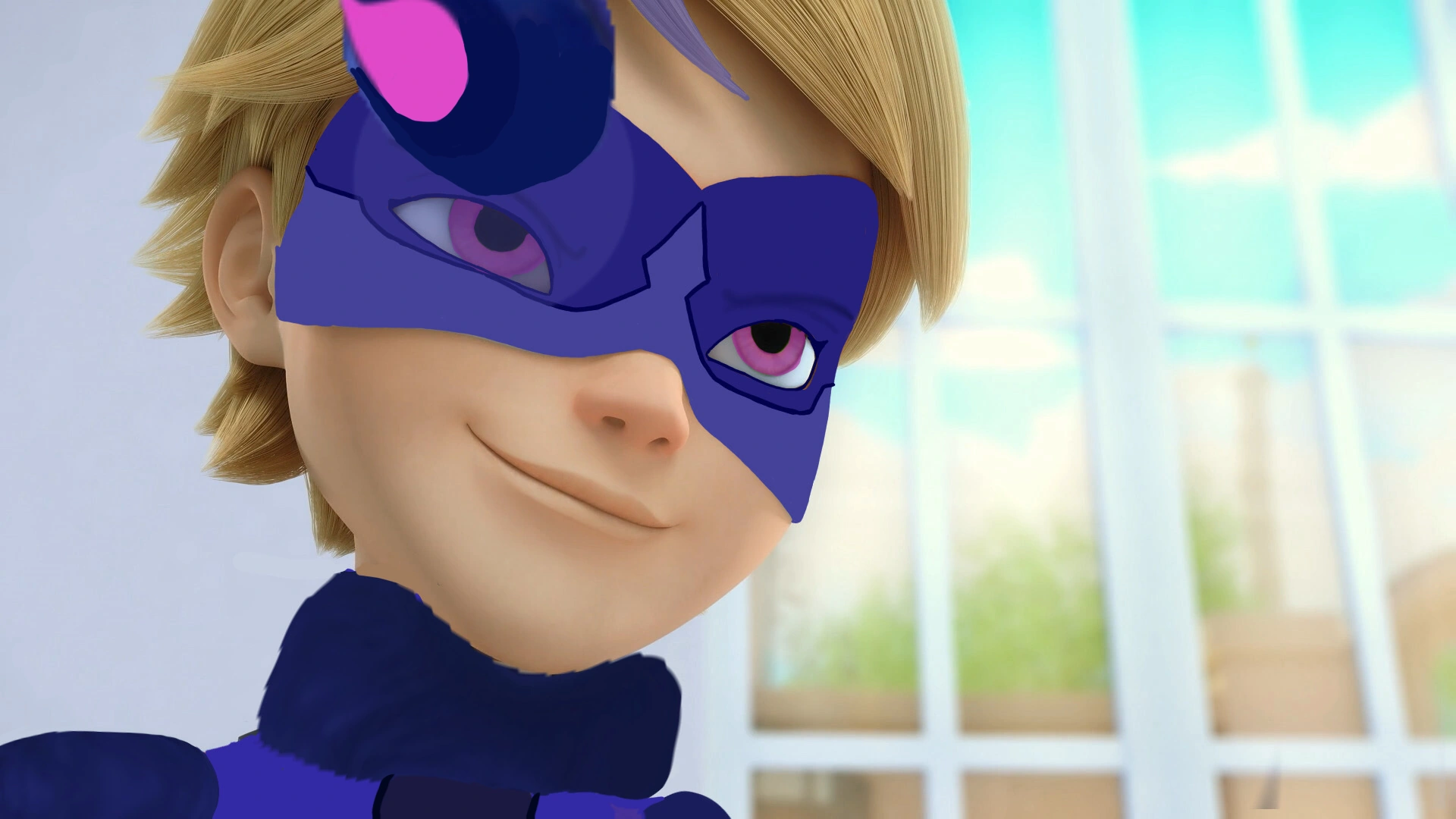 You remember Paon? Felix Fathom with Peacock Miraculous. Now I did his ...