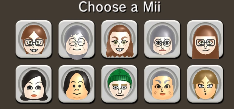 I found a Wiiware game with seemingly random Miis. How is this possible ...