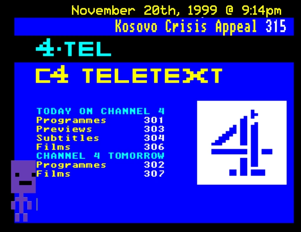 Channel 4 Teletext Joke (S1EP1) | Fandom