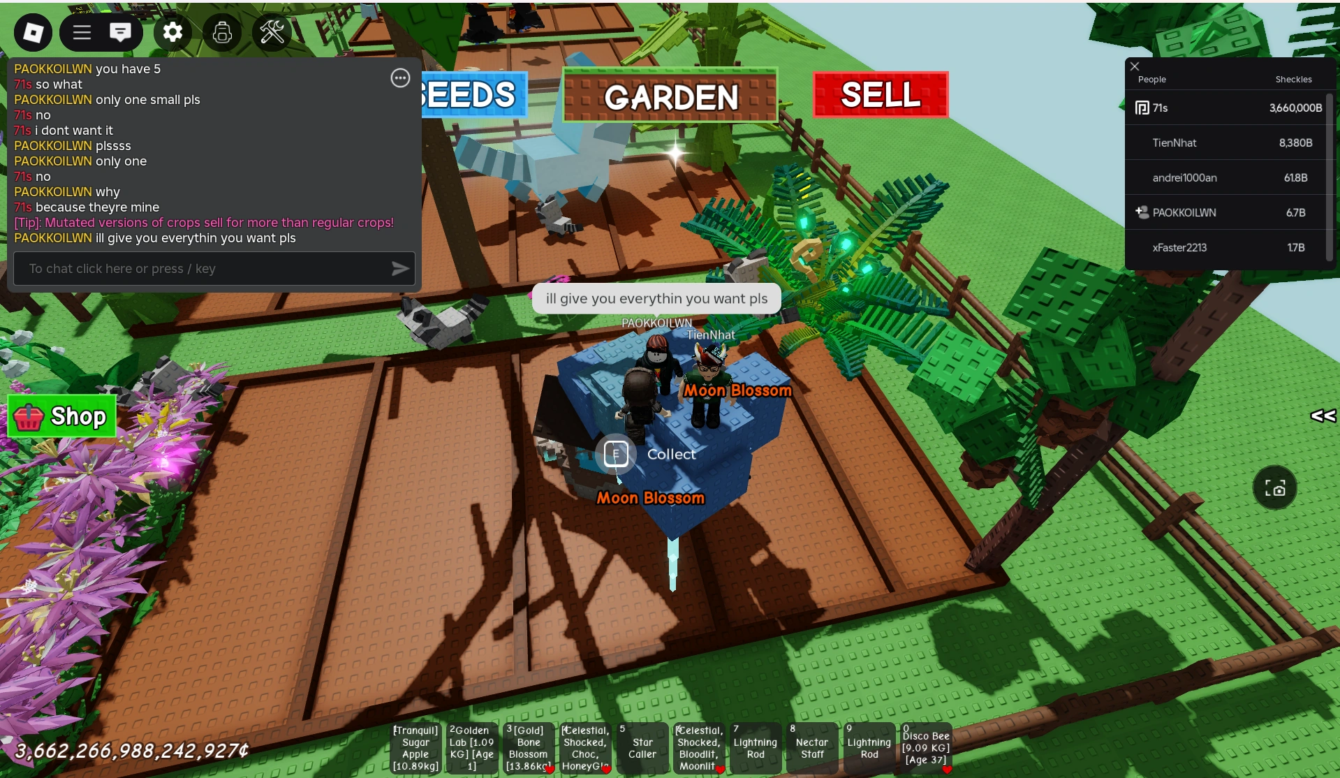 My Private Server shut down and I had to play Public and these people are genuinely so annoying ...