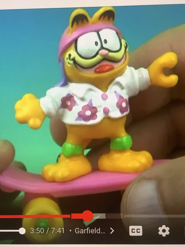 Skateboarding Garfield | Fandom