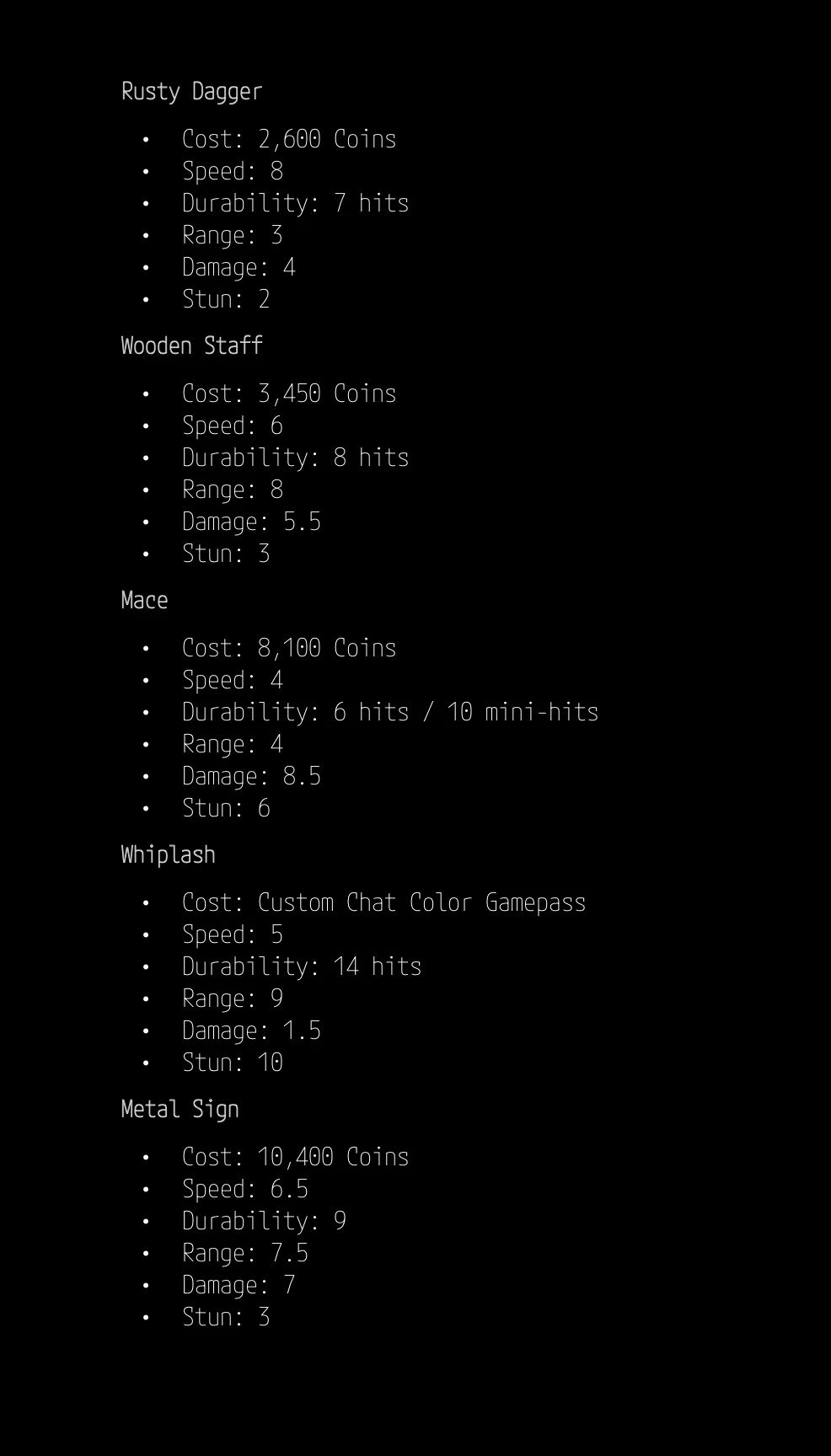 infectious_smile_weapon_ideas | Fandom