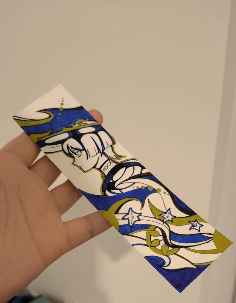Made a paper bookmark for Wanderer's birthday~ | Fandom