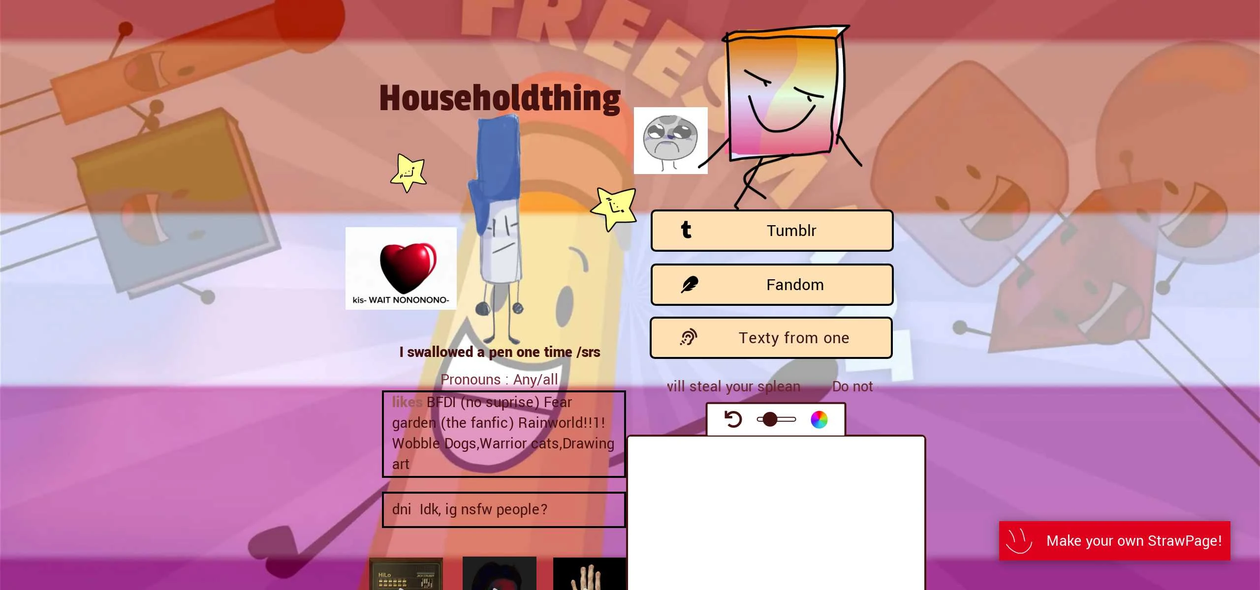 Straw page ig | Fandom