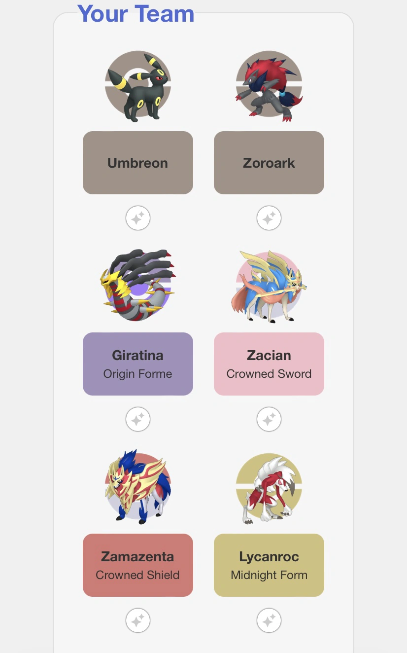 so Since I showed y’all my Violet team I might as well show y’all my ...