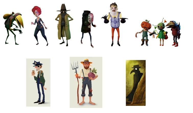 List of all characters missing from Hello Neighbor 2 in the final ...