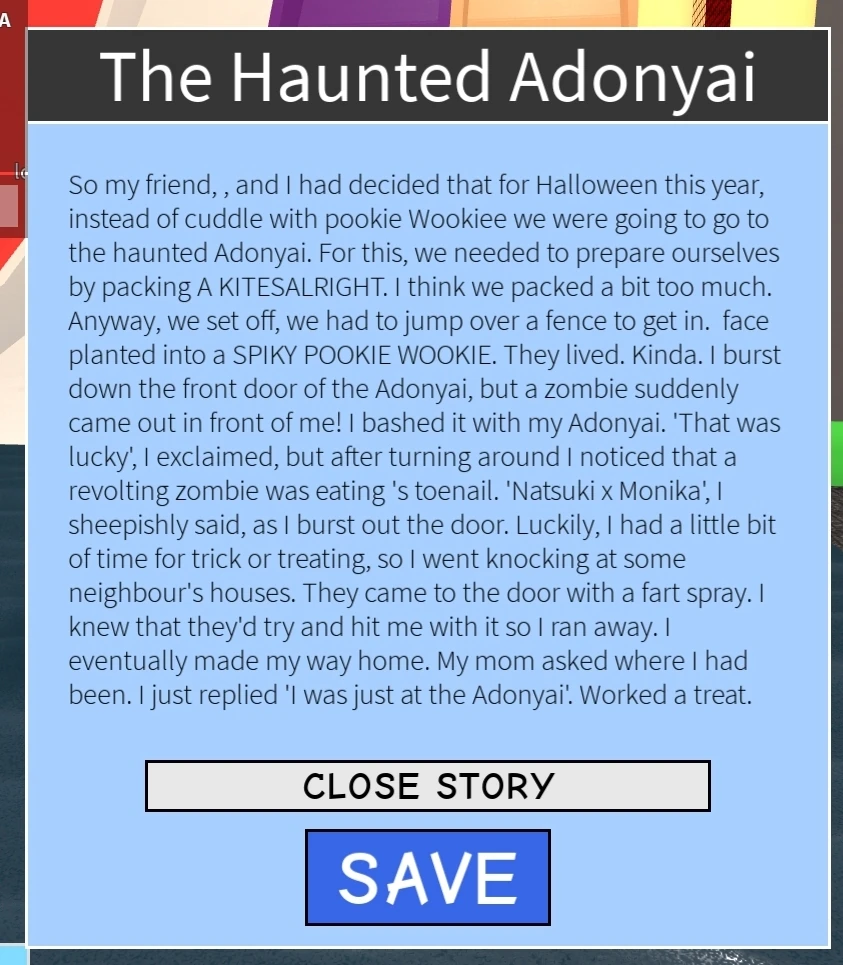 The Haunted Adonyai | Fandom