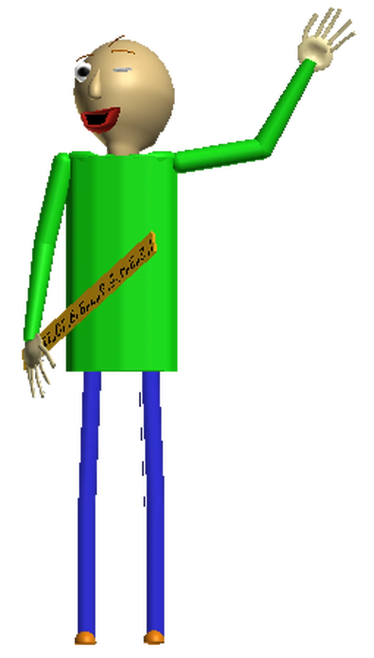 got bored and made a baldi render (credits to splintza) | Fandom