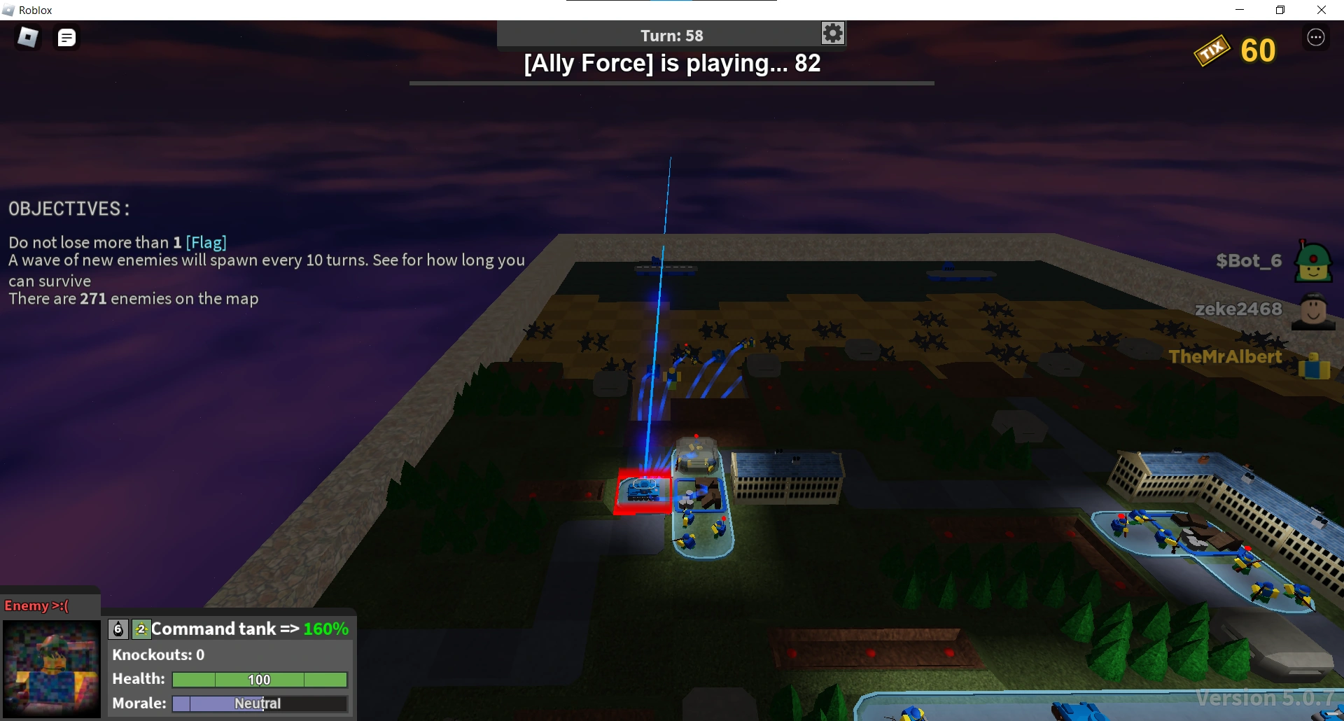 Article page needed for "Command Tank" & "Flame HTank". | Fandom