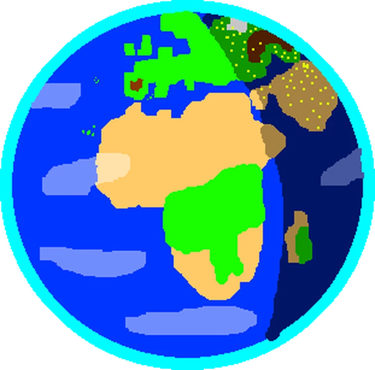 So I made my own drawing of planet Earth... | Fandom