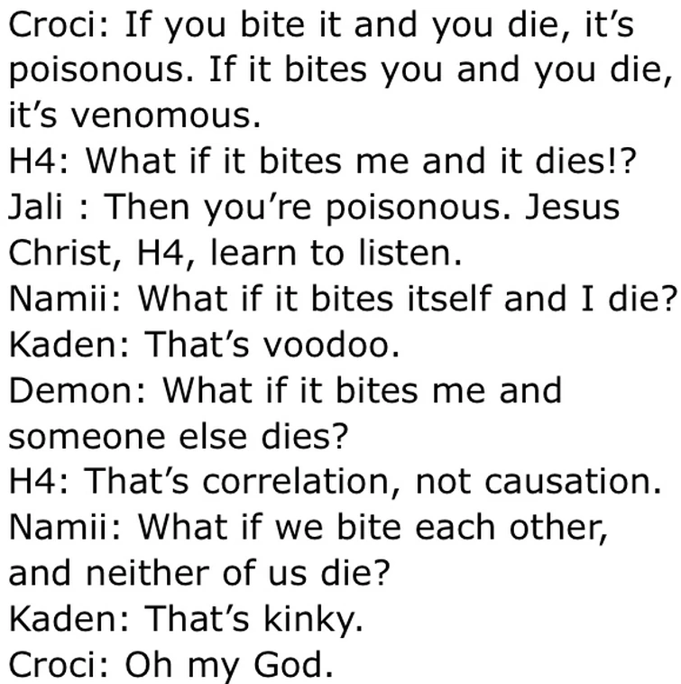 Random incorrect quotes bc why not | Fandom