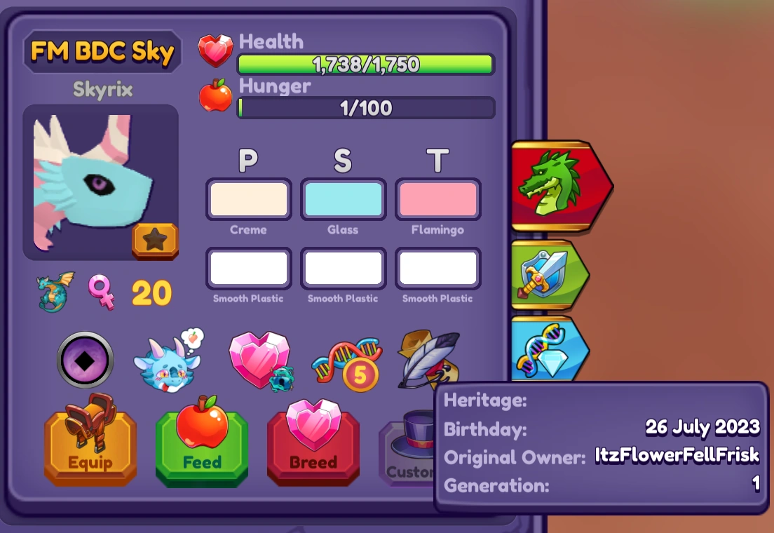 Selling / Swapping FM BDC Gen1 Sky | Fandom